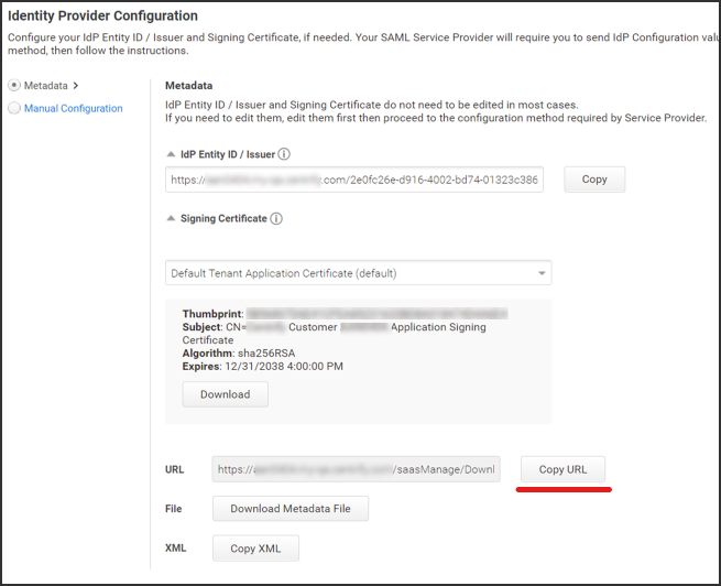 Creating a Delinea / Centrify SSO Application for Prendio